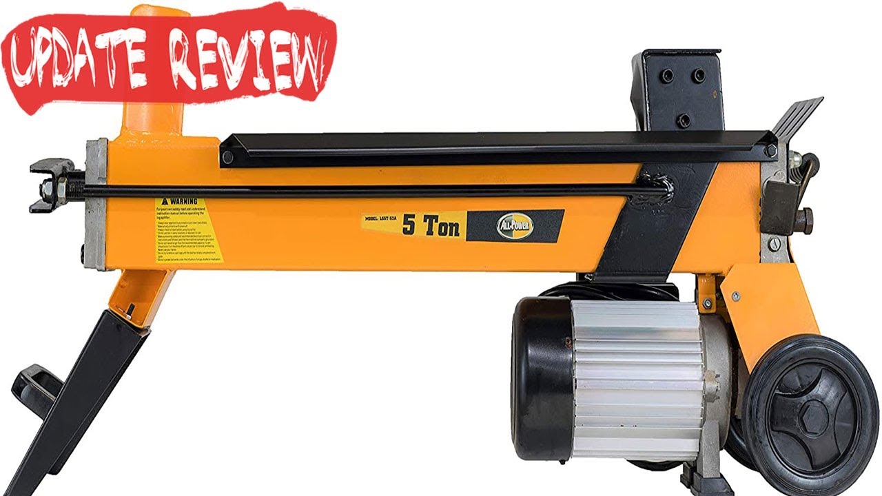 All Power America LS5T - Best Log Splitter Review - YouTube