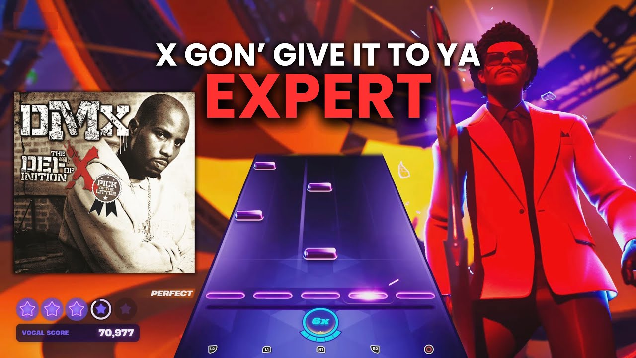 Fortnite Festival - "X Gon' Give It To Ya" Expert Vocals 100% Flawless ...