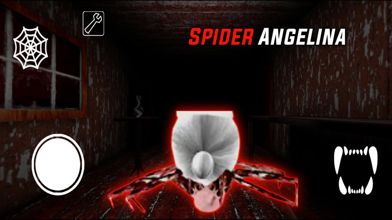 Playing As Spider Angelina in Granny Spider Angelina survive Granny ...