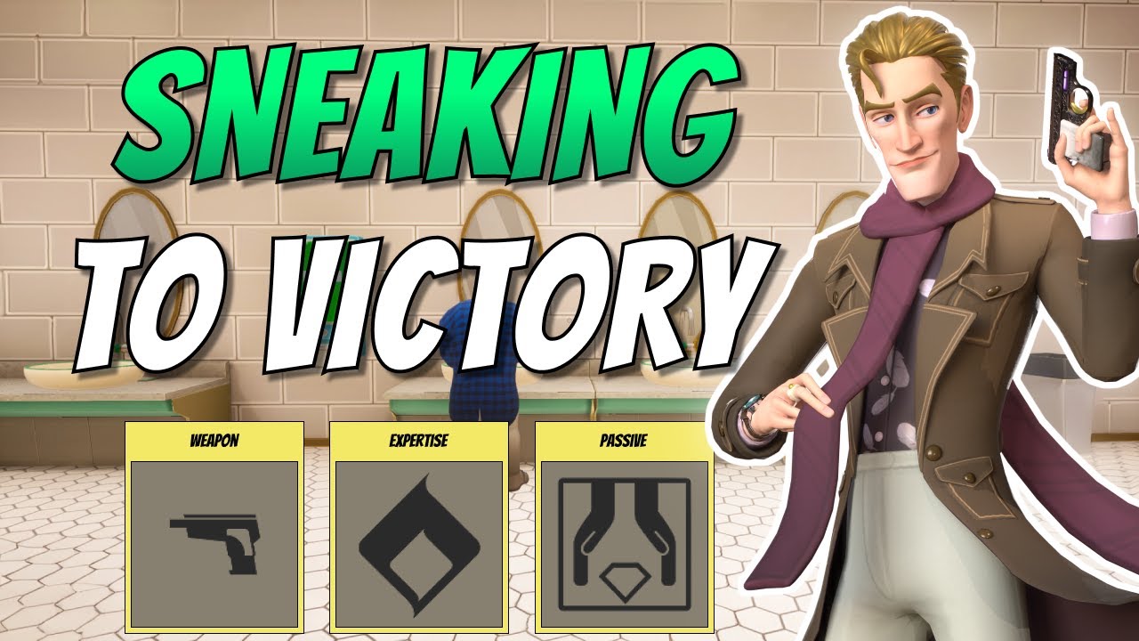 SNEAKING TO VICTORY | Larcin Solo Gameplay Deceive Inc - YouTube