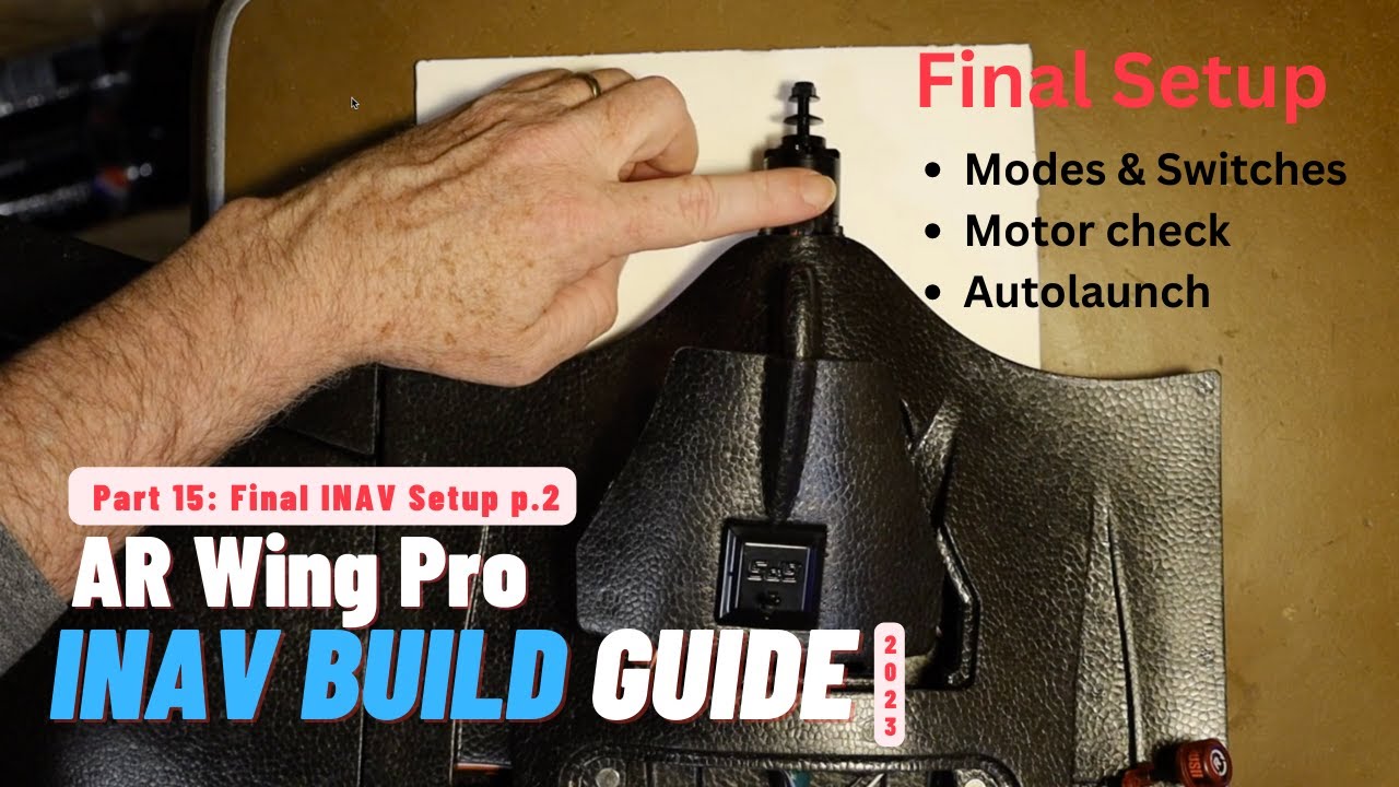 Inav Final Configuration: Flying Wing Maiden Flight Setup - Part 2 ...