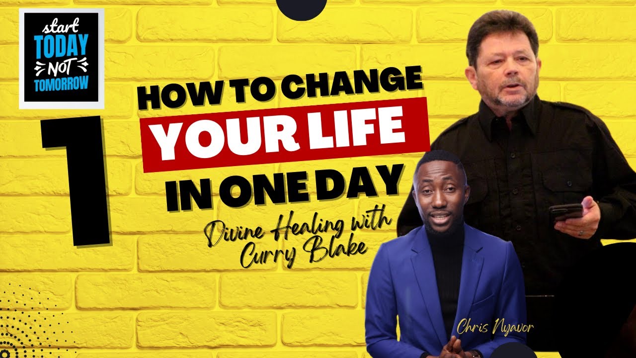 Start NOW - How To Change Your Life In ONE DAY - James 3:2-3 by Curry ...