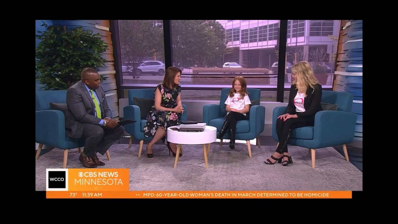 Kenzie Lund and Jessica Goodman talking Twin Cities Heart Walk with ...