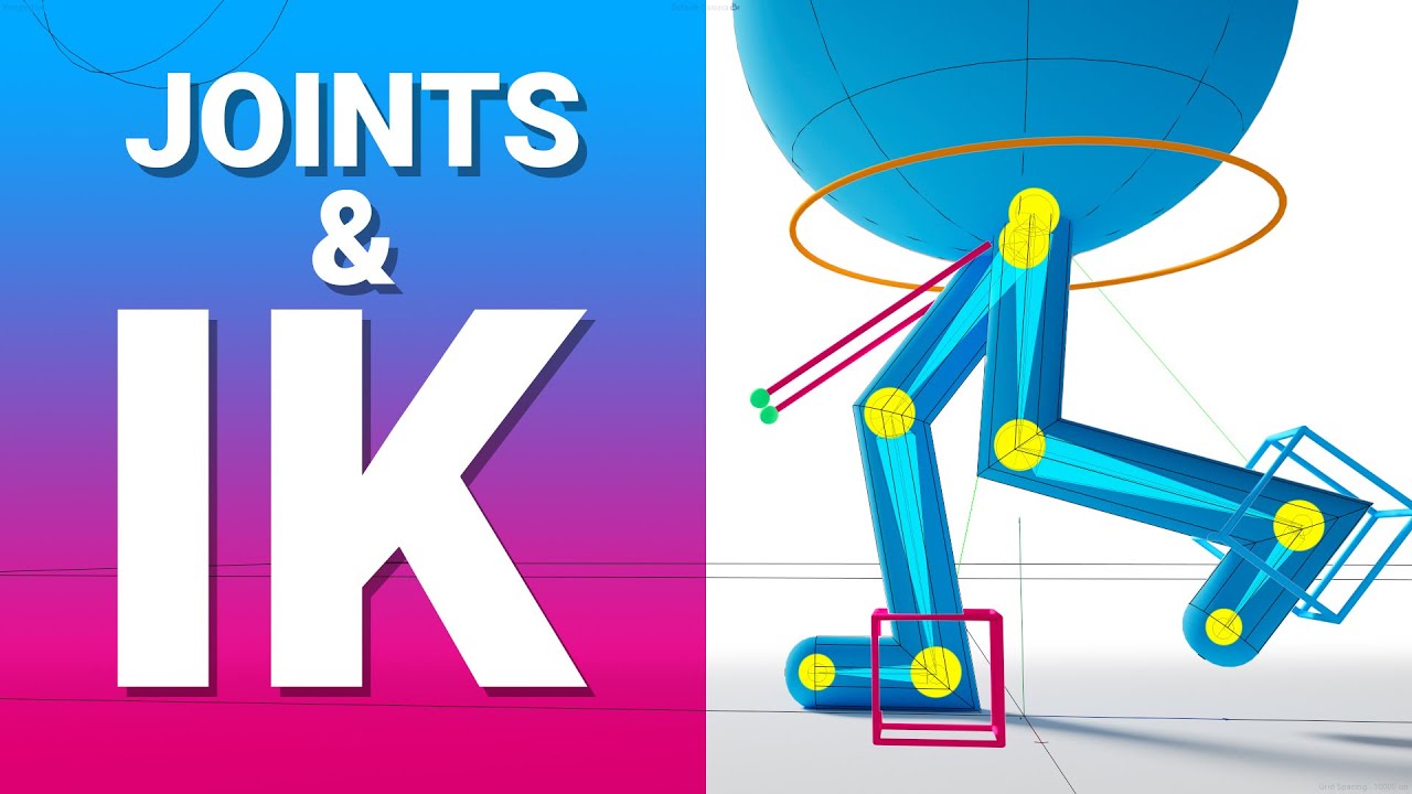 Cinema 4D: Your First IK Rig - Joints, IK and Simple Spline Modelling ...