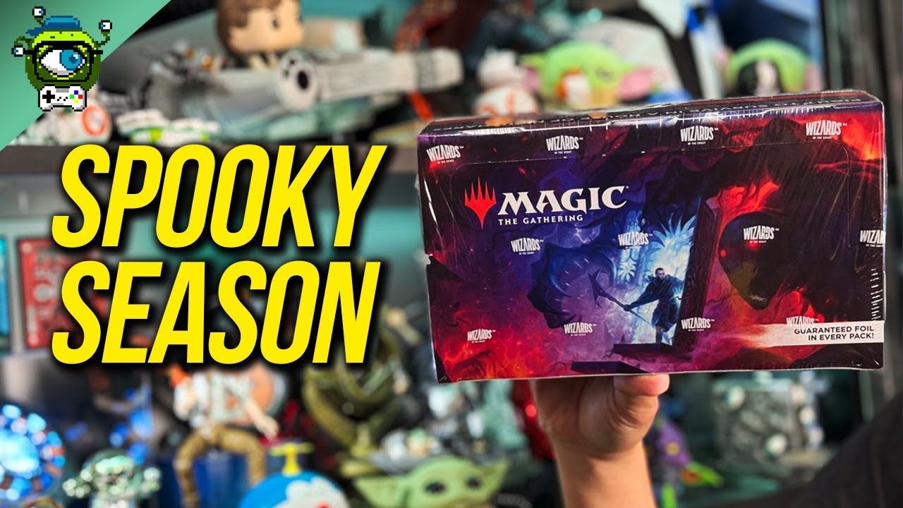 Magic: The Gathering Duskmourn Play Booster Box Opening - YouTube