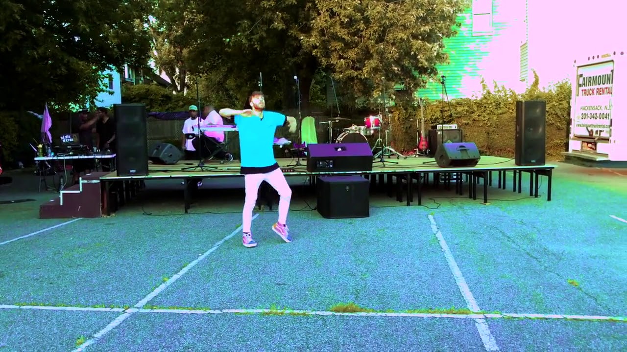 dancing outside for the people - YouTube