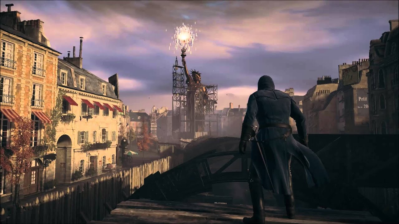 Assassin's Creed Unity Escape Through the Portal - YouTube