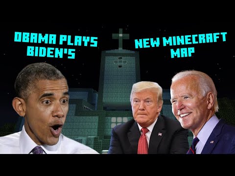 Obama Plays Biden's NEW Minecraft Map (Ep. 1)