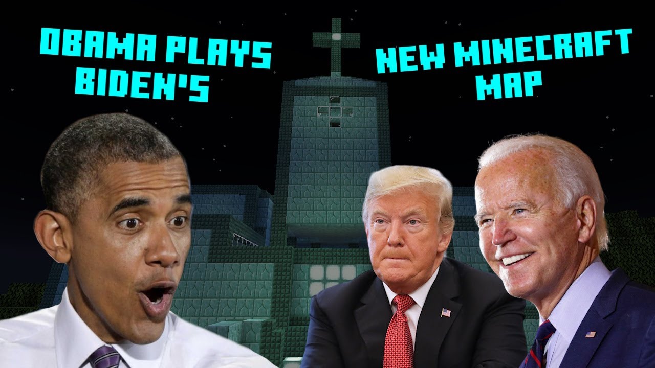 Obama Plays Biden's NEW Minecraft Map (Ep. 1) - YouTube