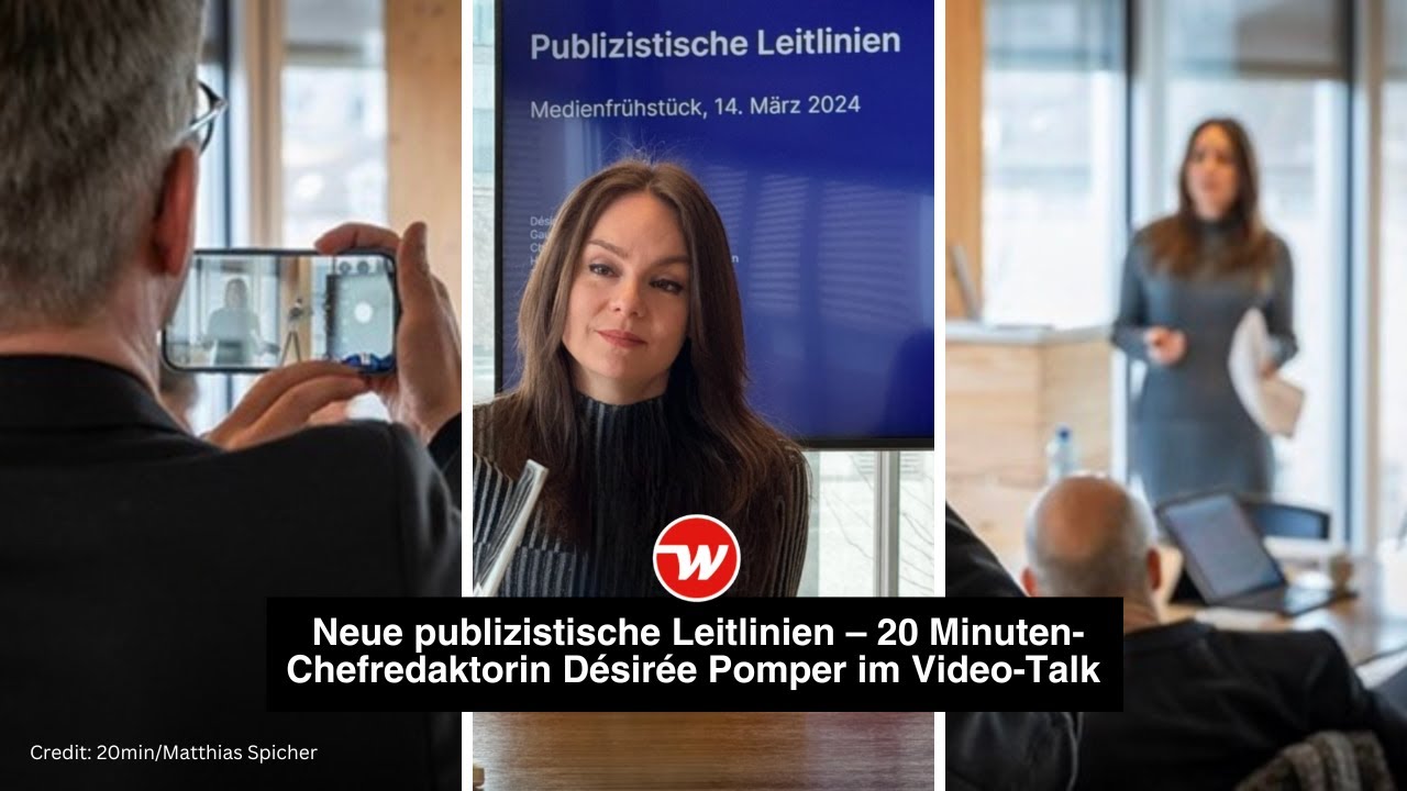 Talk mit 20-Minuten-Chefin Désirée Pomper zu den neuen redaktionellen ...