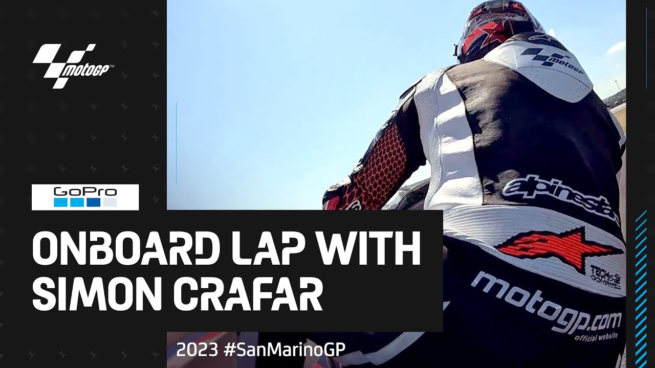 A spin around Misano with Simon Crafar! 🎥 | 2023 #SanMarinoGP 🇸🇲 GoPro ...
