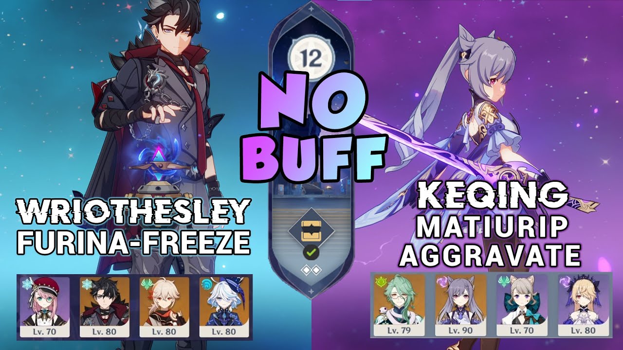 C1 Wriothesley Freeze & C2 Keqing Aggravate - 4.2 Spiral Abyss Genshin ...