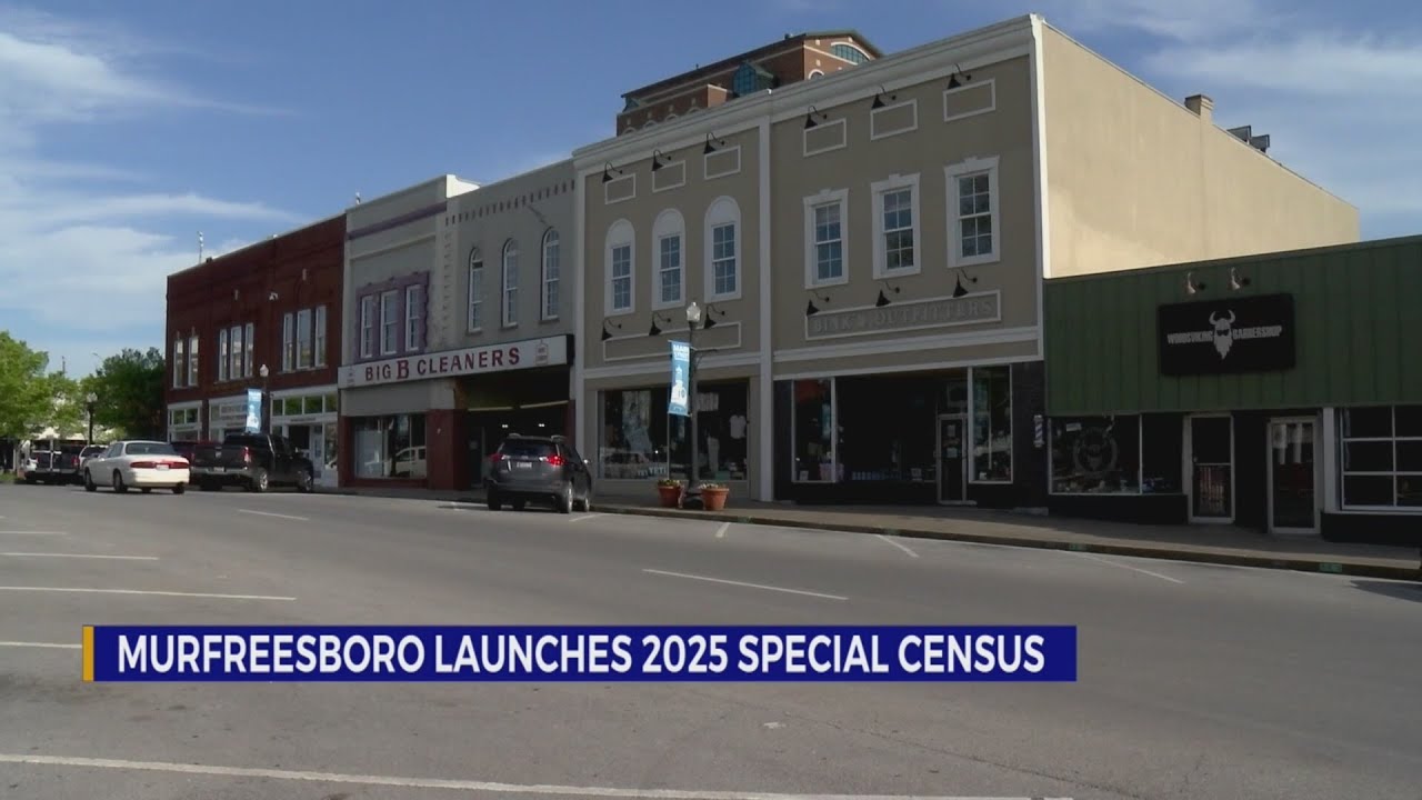 Murfreesboro launches 2025 special census - YouTube