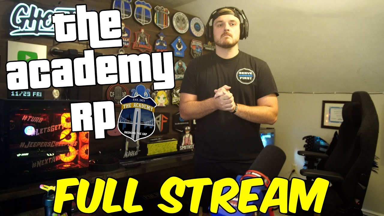 Officer Messer - The Academy RP | Full Stream | 11/29/2024 - YouTube