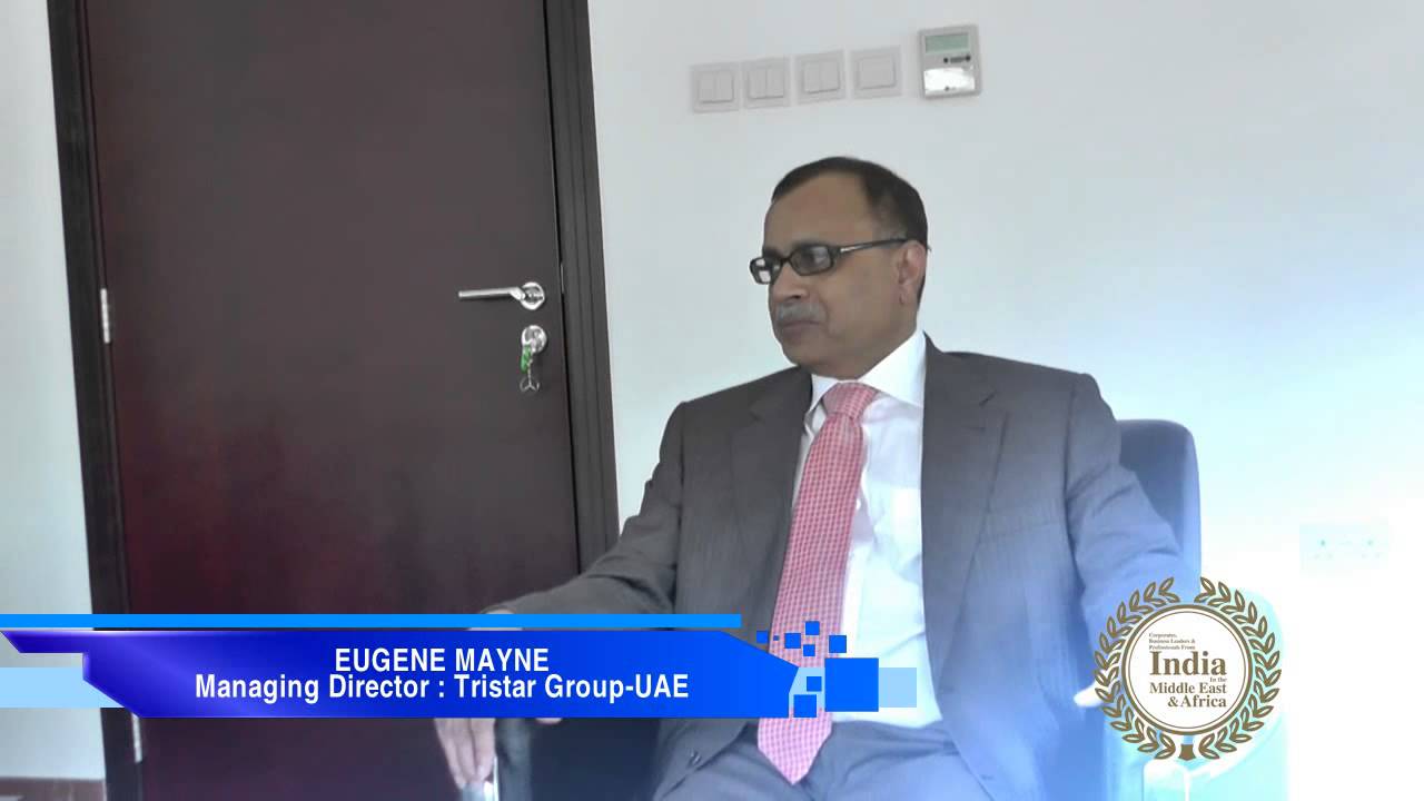 EUGENE MAYNE ,MANAGING DIRECTOR : TRISTAR GROUP RECEIVING INDIAN SUPER ...