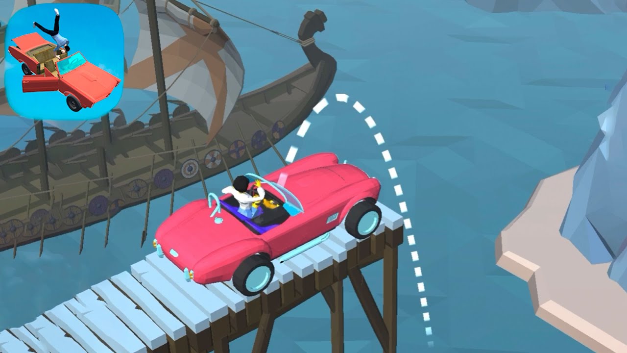 Car Flip Game & Parking Heroes Android-iOS Gameplay Stage (WINTER LEVEL ...