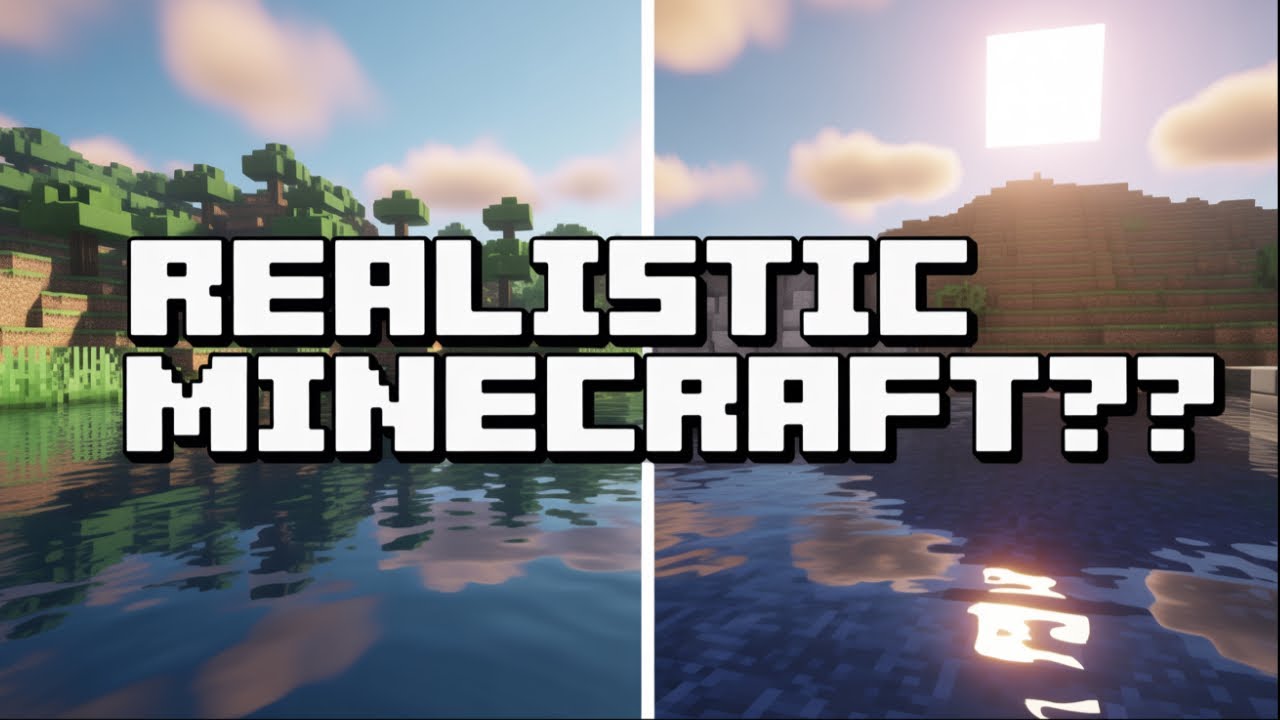 "This Minecraft Shader Looks TOO REALISTIC! 🔥" | #minecraft - YouTube