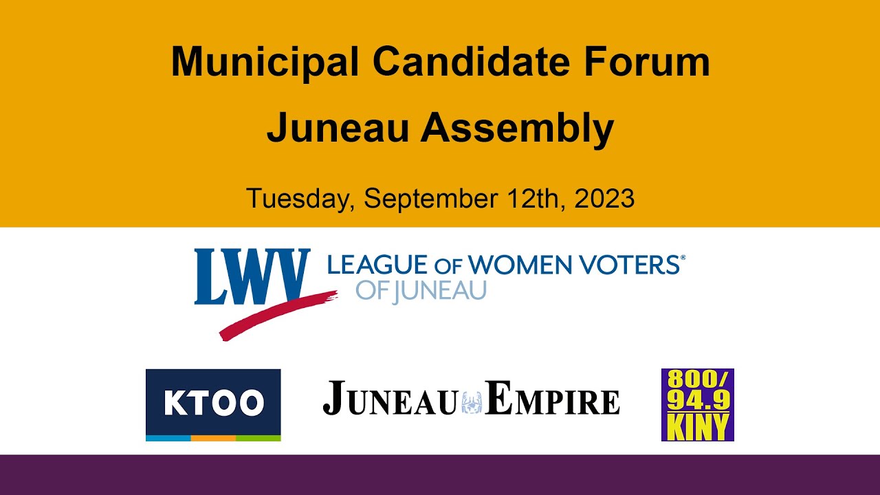 Juneau 2023 Assembly Candidates Forum - YouTube