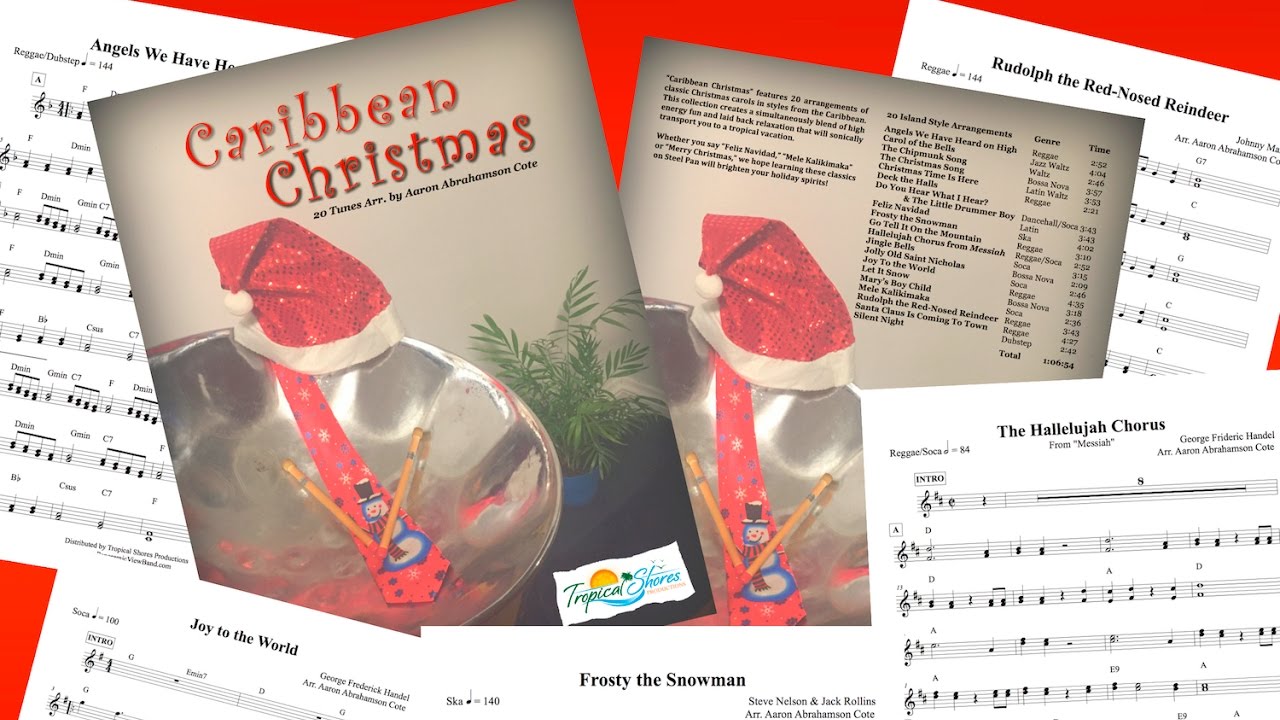 Caribbean Christmas music on Steel Drums - YouTube