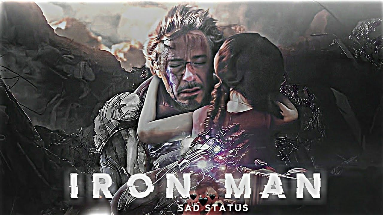 Iron man endgame sad status 😢 • iron man edit • iron man sad edit - YouTube
