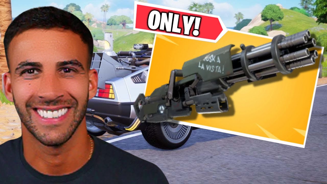 Mini Gun *ONLY Challenge In Fortnite Battle Royal - YouTube