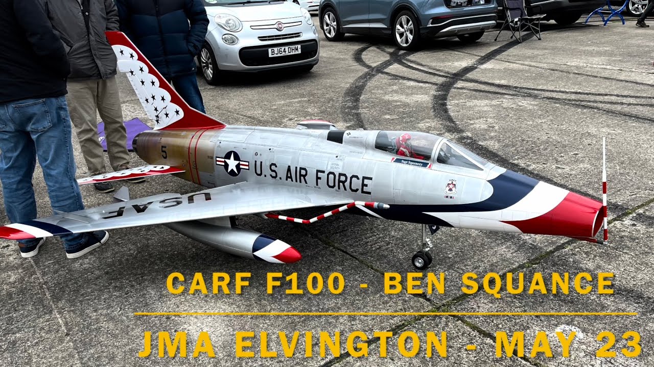 CARF F-100 - Ben Squance - JMA Elvington May 23 - YouTube