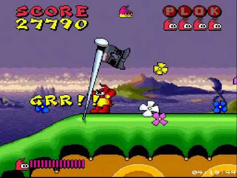 Let's Play Plok 01 - Plok Block - YouTube