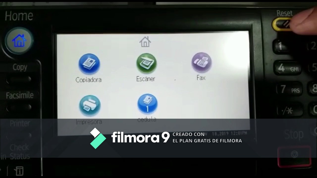 Resetear error x fusor ricoh MP 301 - YouTube