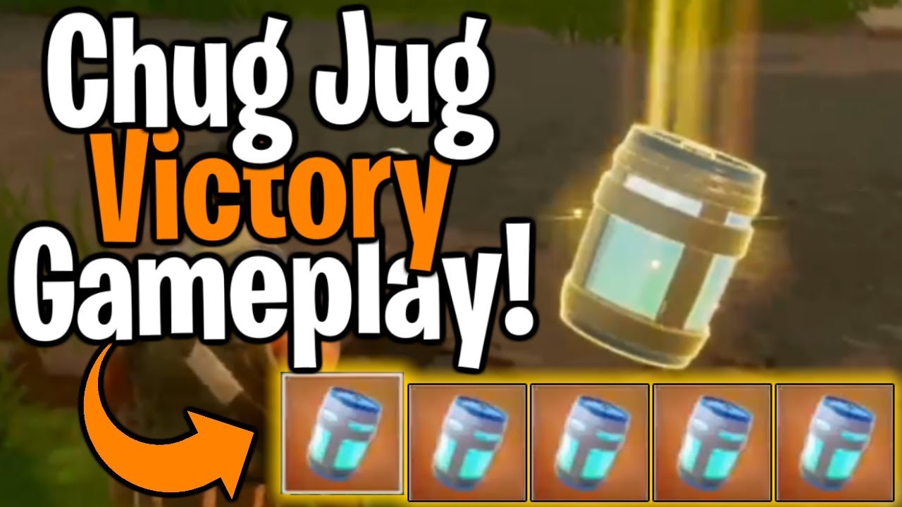 Fortnite - "Chug Jug" Victory Royale Gameplay!! - YouTube