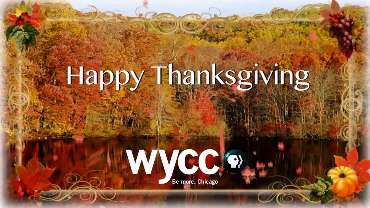 Happy Thanksgiving from WYCC! - YouTube