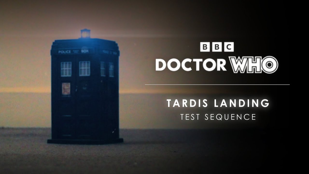 TARDIS Landing Test Sequence - YouTube