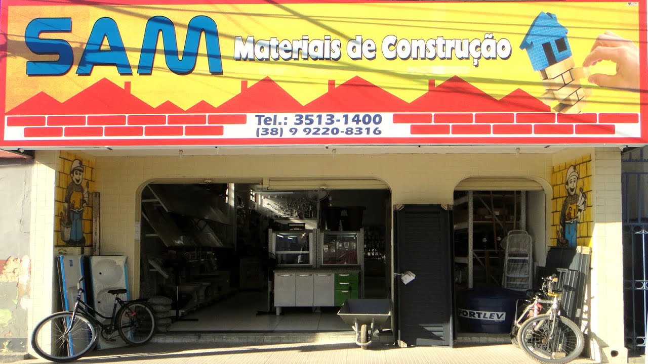 SAM Materiais de Construção - Tel.(38) 3513-1400 - YouTube