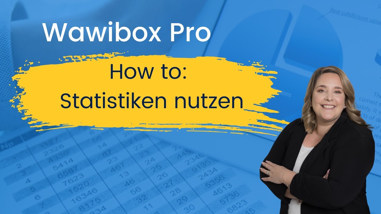 Statistik nutzen: Tutorial Wawibox Pro - YouTube