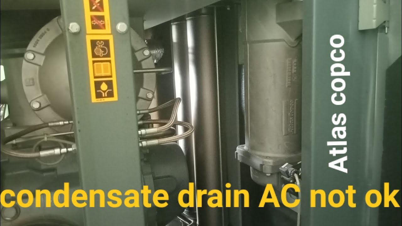 Condensate drain AC not ok | How to remove warning in Automatic Drain ...