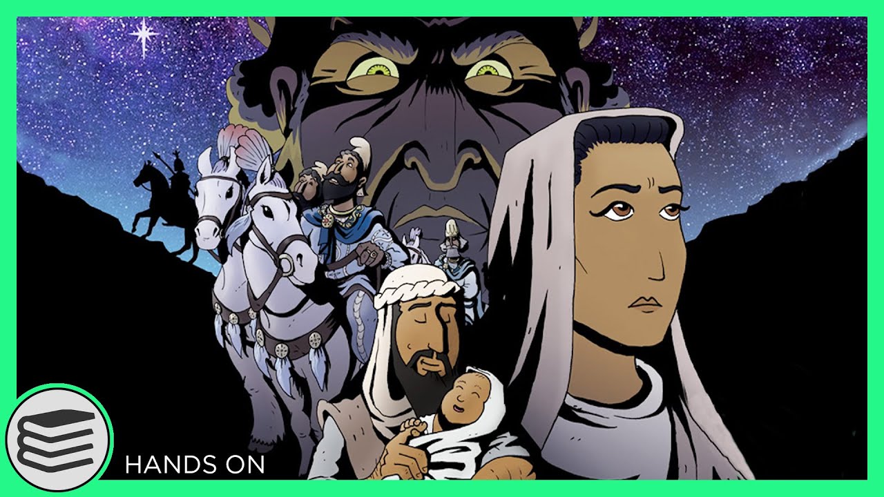 Word For Word Bible Comic's The Christmas Nativity [ Hands On ] - YouTube