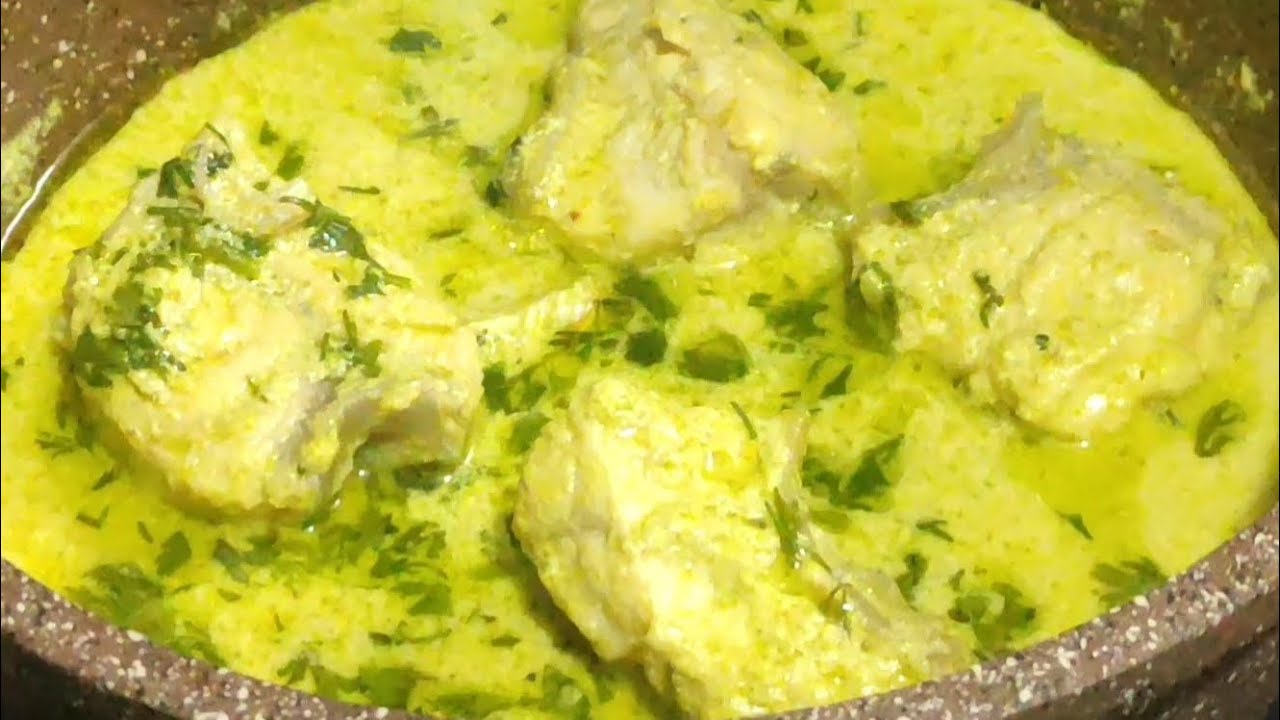 Goan Green Fish Curry | Goan fish Recipe | Green Masala fish Curry # ...