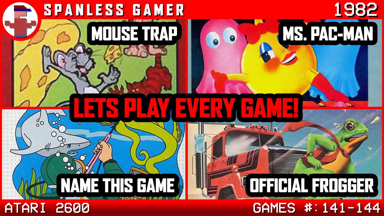 Name this Game and Win $10,000, Mouse Trap, Ms. Pac-Man, and The ...