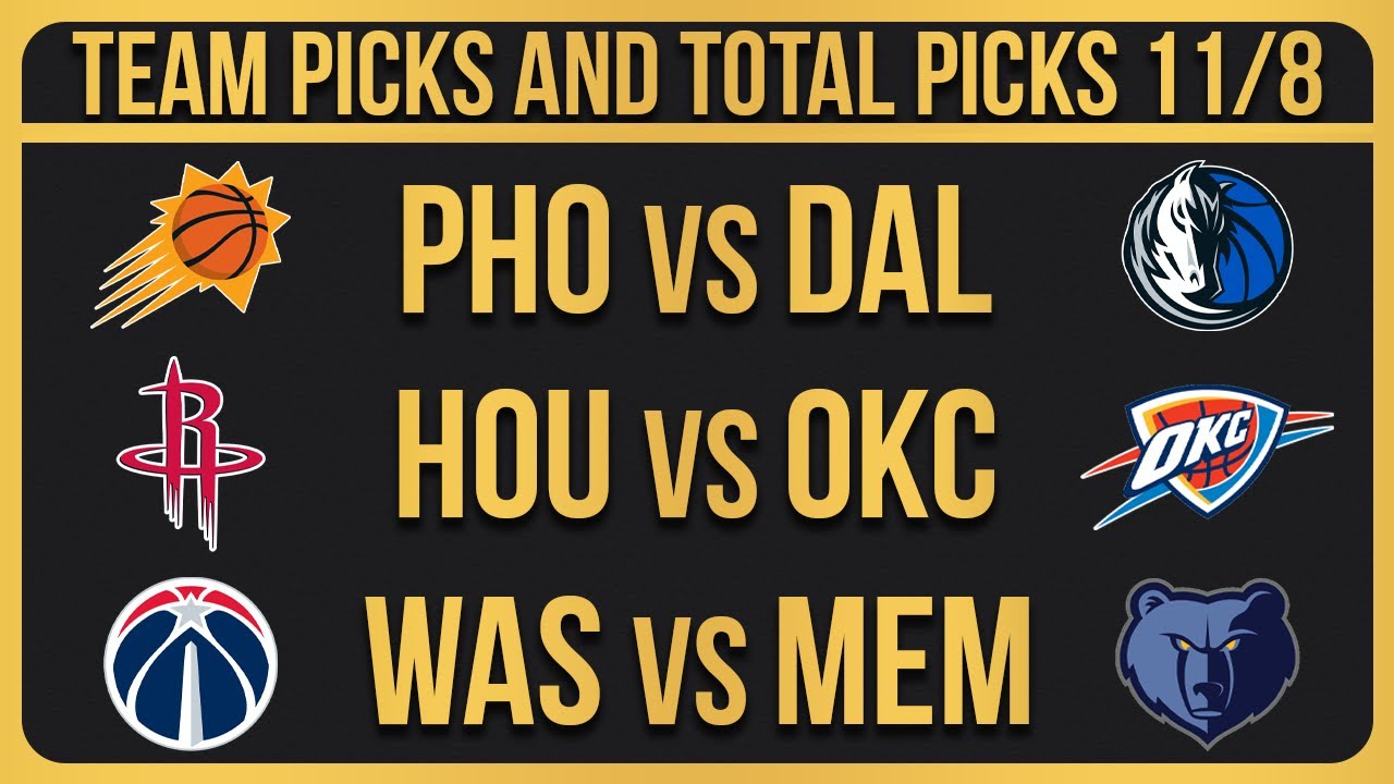 NBA Picks Today 11/8/2024 | NBA Picks and Predictions NBA Bets Today ...