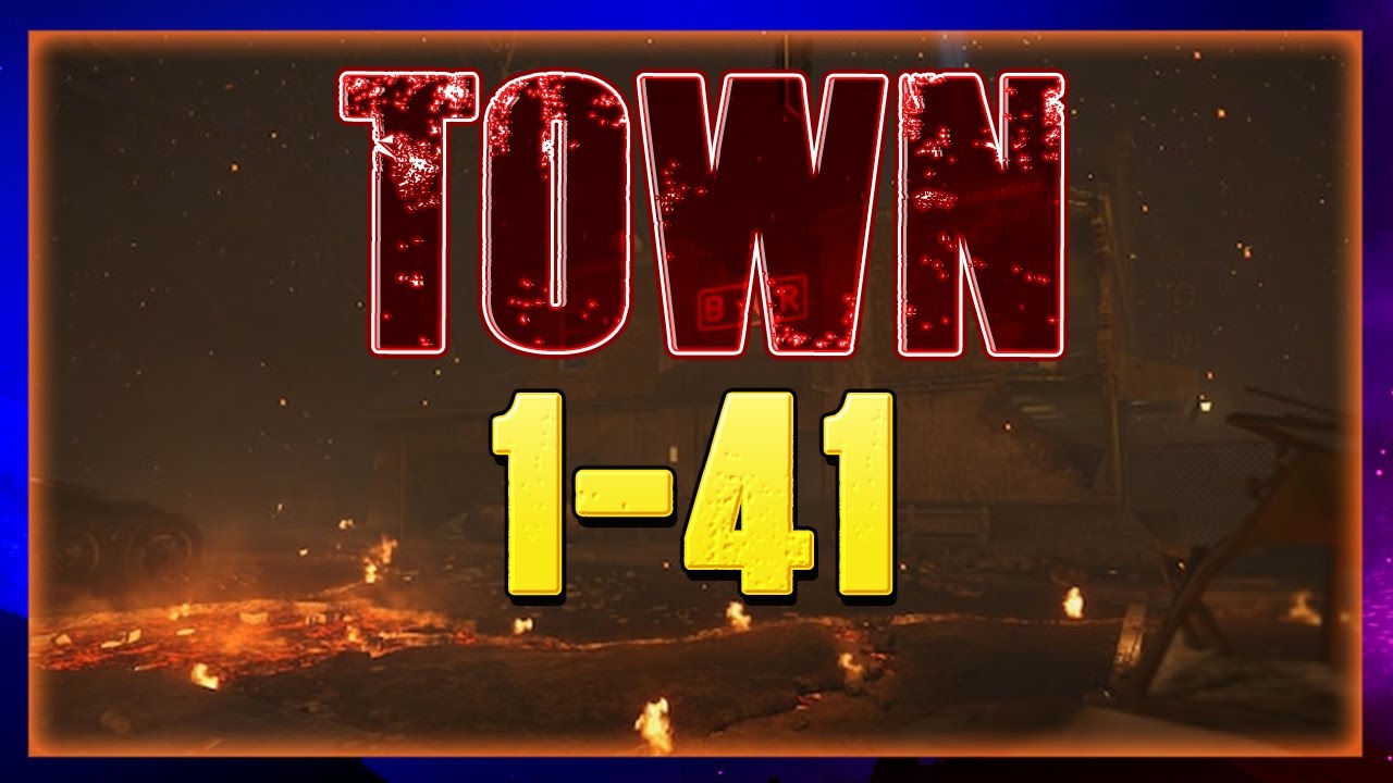 COD: BO2 | Town ronda 1 - 41 (Zombie edit) - YouTube