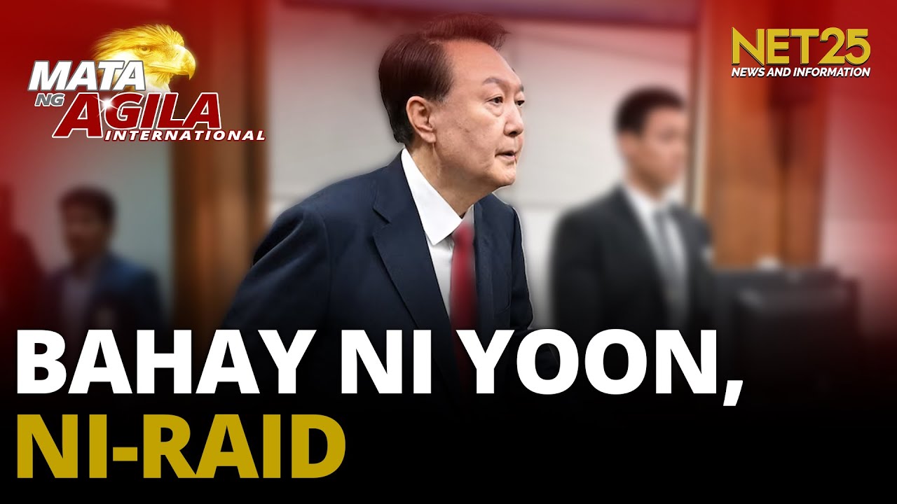 South Korean prosecutors ni-raid ang bahay ni former President Yoon Suk ...