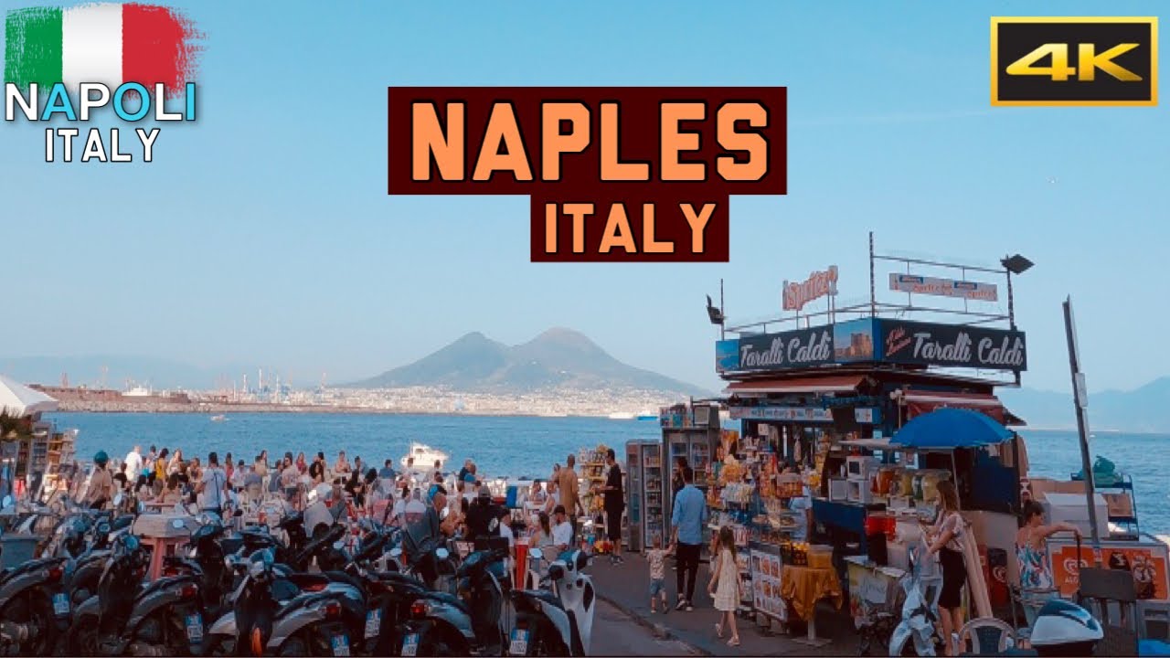 Naples Bus Tour |Giro in Bus | Lungomare to Piazza vittoria |Napoli ...