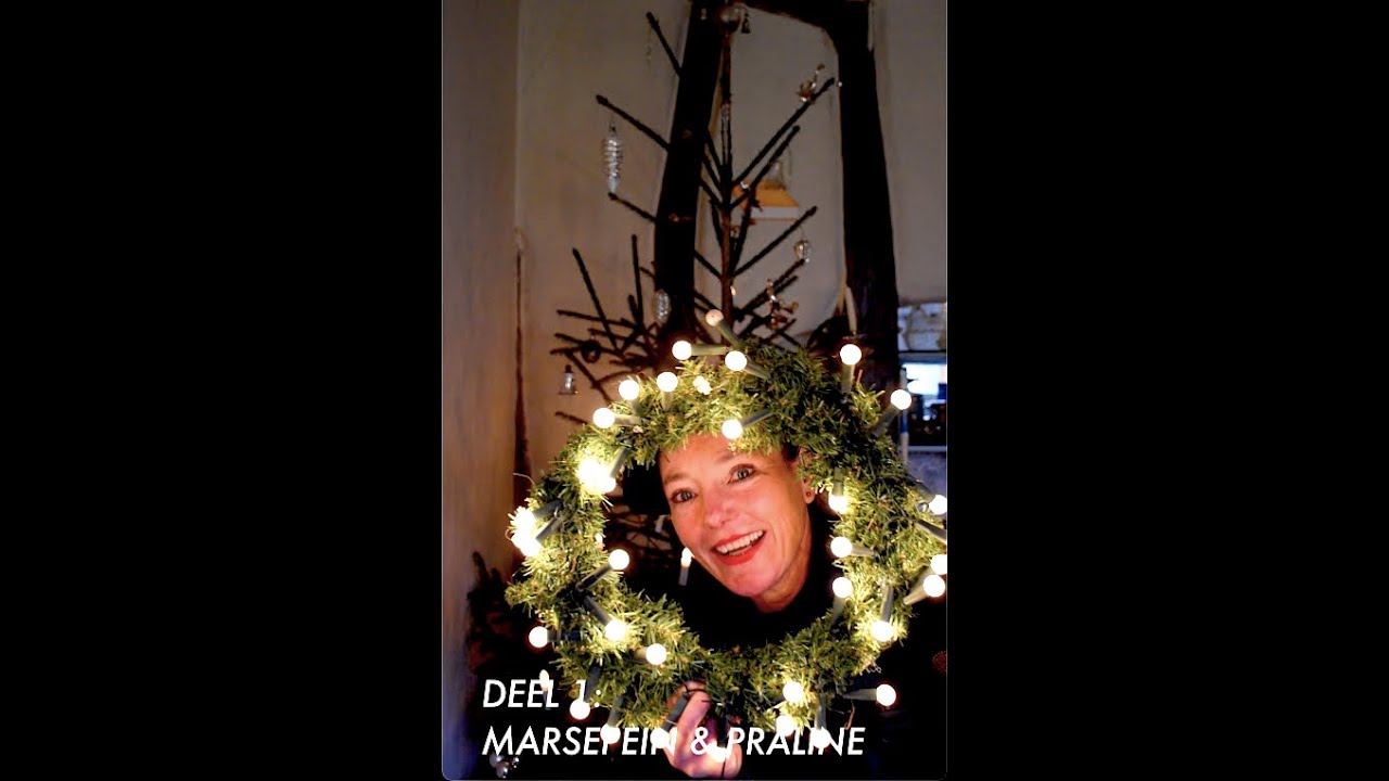 Kerstkransjes maken, ofwel, gevulde musketkransjes maken: deel 1 gevuld ...