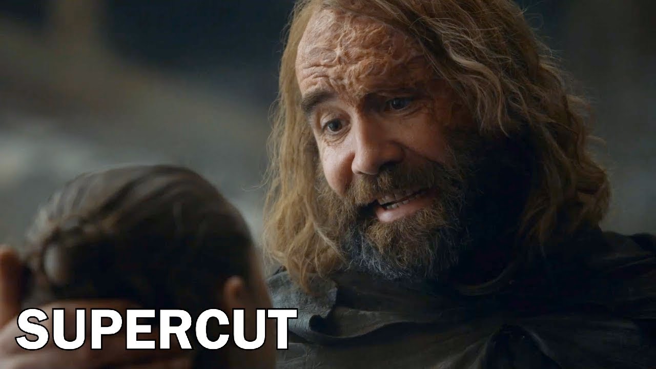 The Hound Actually Being Nice In Game of Thrones - YouTube