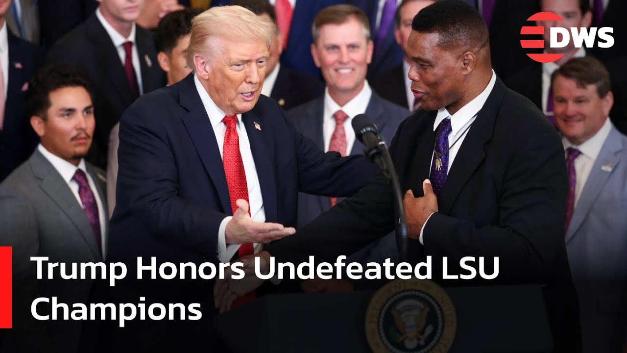 WATCH: Trump Celebrates LSU’s Undefeated Season: “Incredible American ...