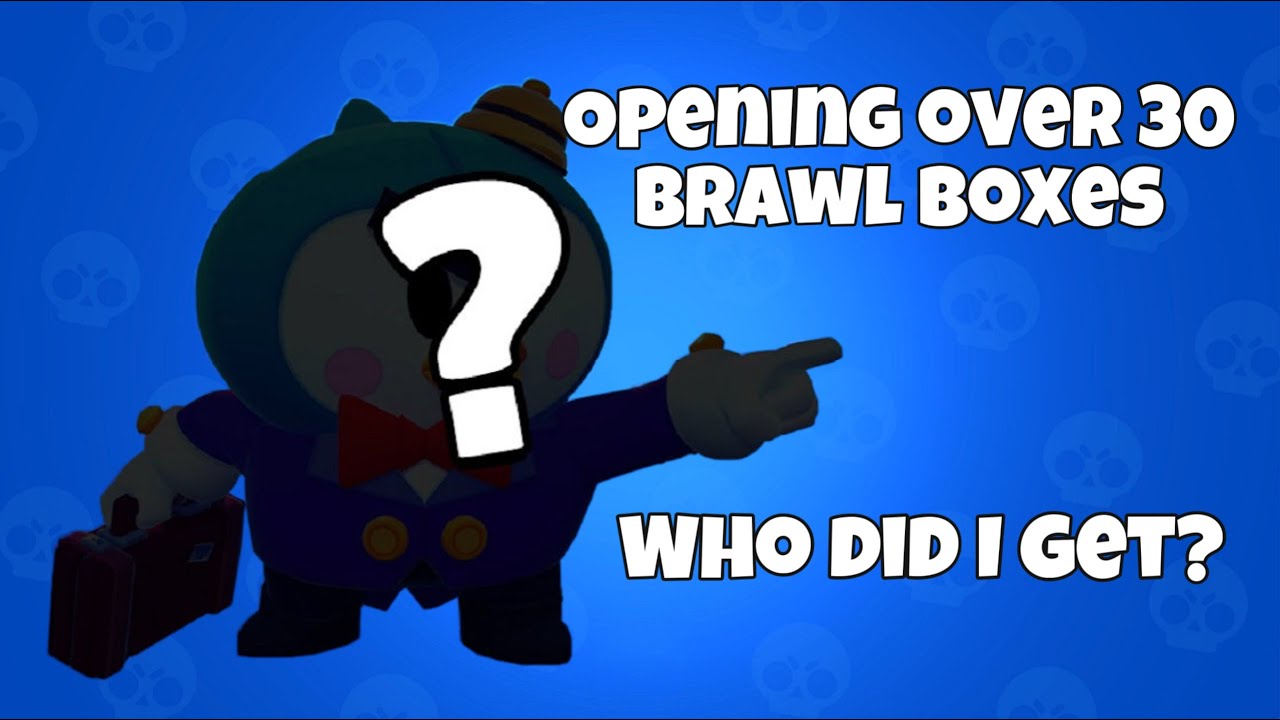 Opening 30 Brawl Boxes, Which Brawlers did I get? - YouTube