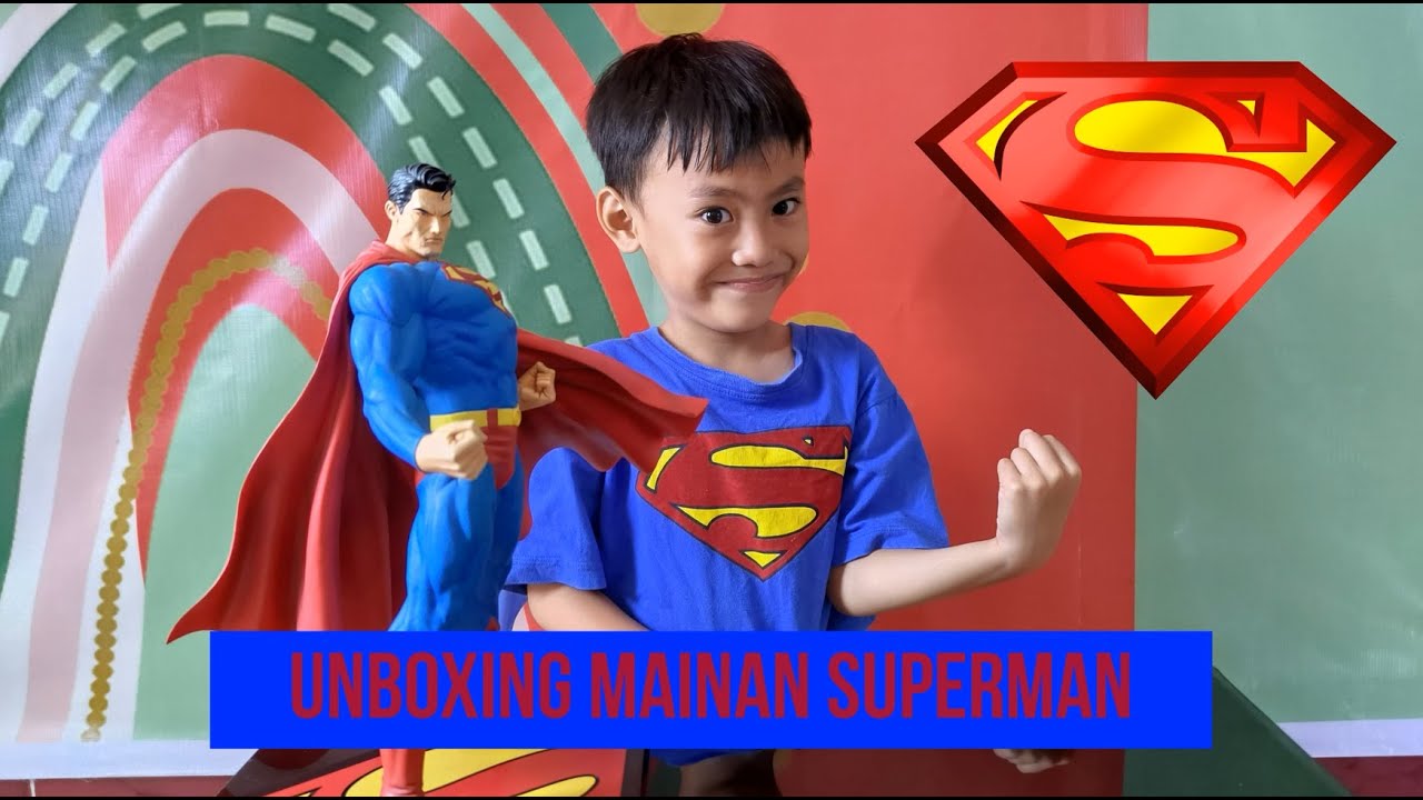 Unboxing Mainan Kotobukiya ArtFX SUPERMAN For Tomorrow - YouTube
