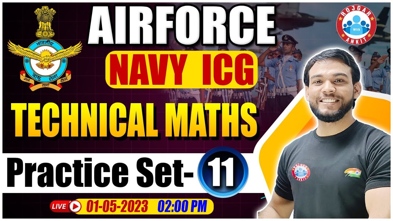 Airforce Technical Maths Practice Set | Navy Technical Maths Class ...