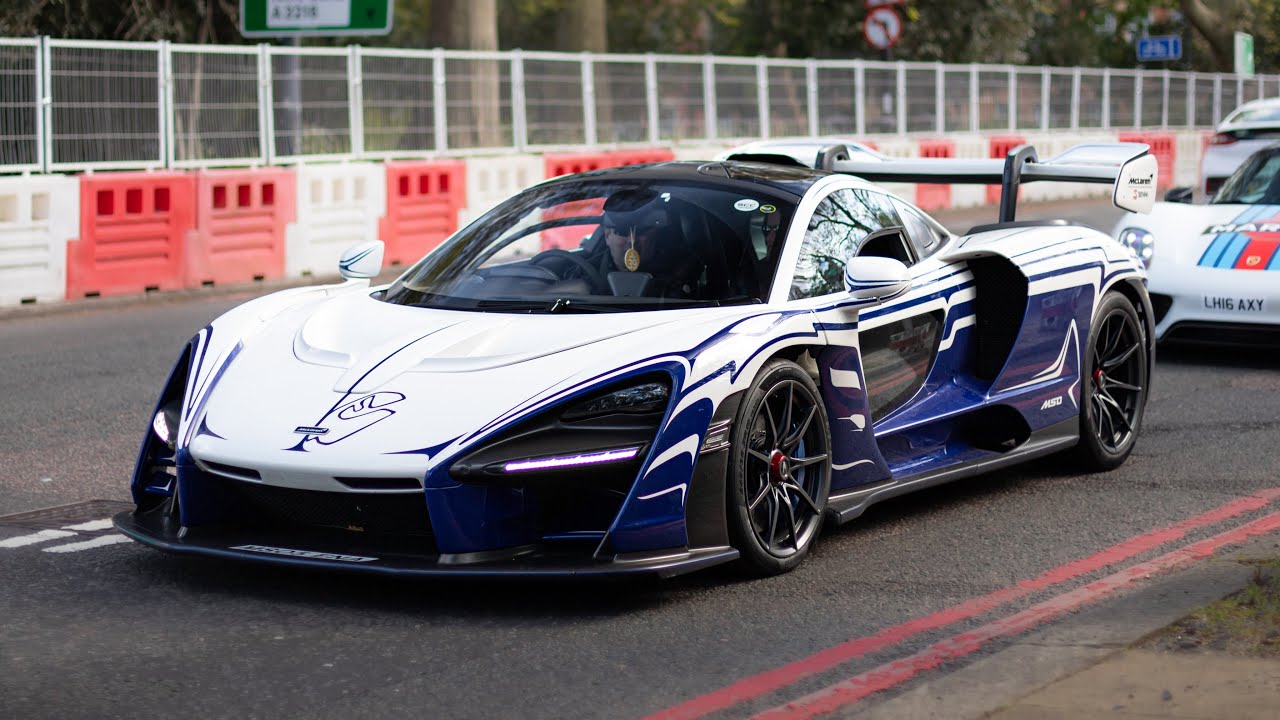 McLaren Senna MSO Chassis 001 driving in London ! - YouTube