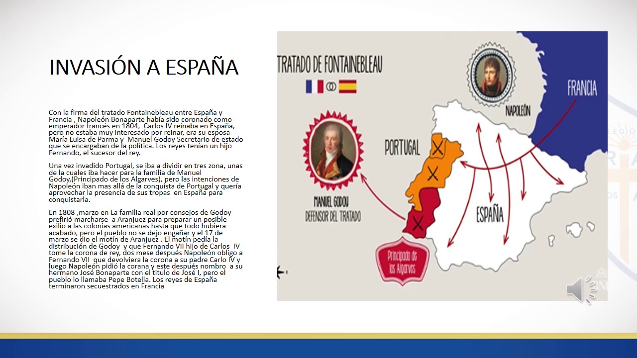 5 INVASIÓN DE NAPOLEÓN A ESPAÑA - YouTube