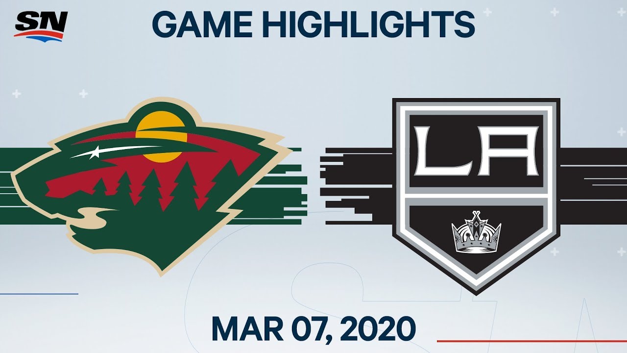NHL Highlights | Wild vs Kings – Mar. 7, 2020 - YouTube